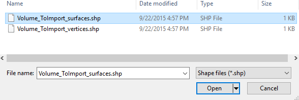 How to import a volume into Volumes - PIX4Dmapper